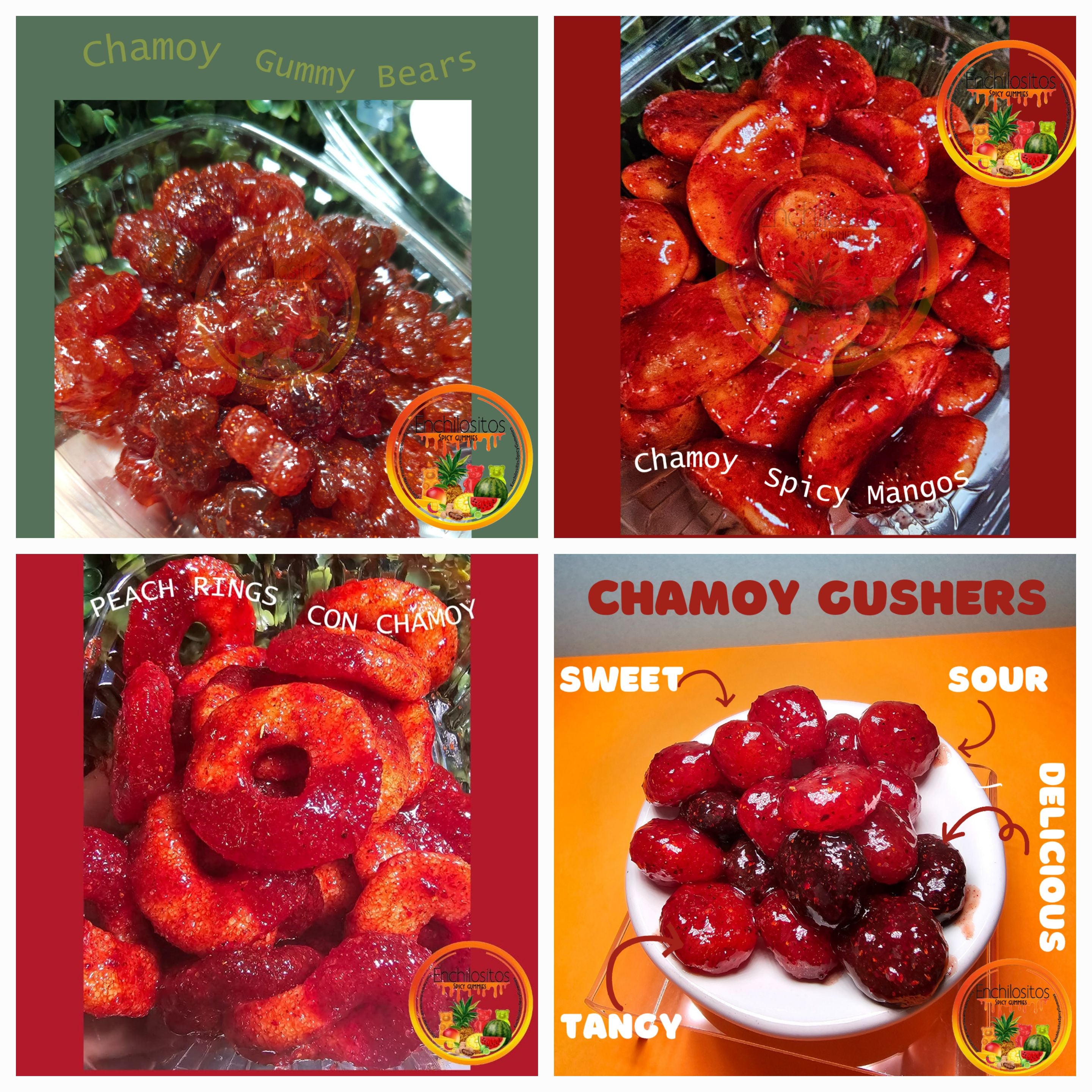 Wet Chamoy Gummies – ENCHILOSITOS SPICY GUMMIES